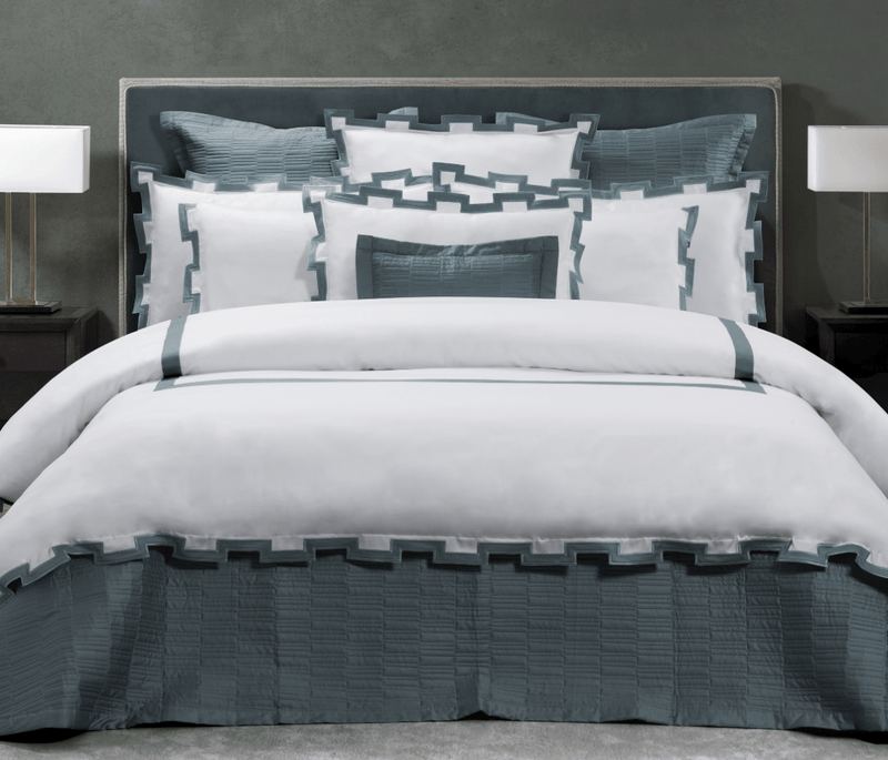 Andrea Embroidered Bedding by Dea Linens | Fig Linens – FIG LINENS AND HOME