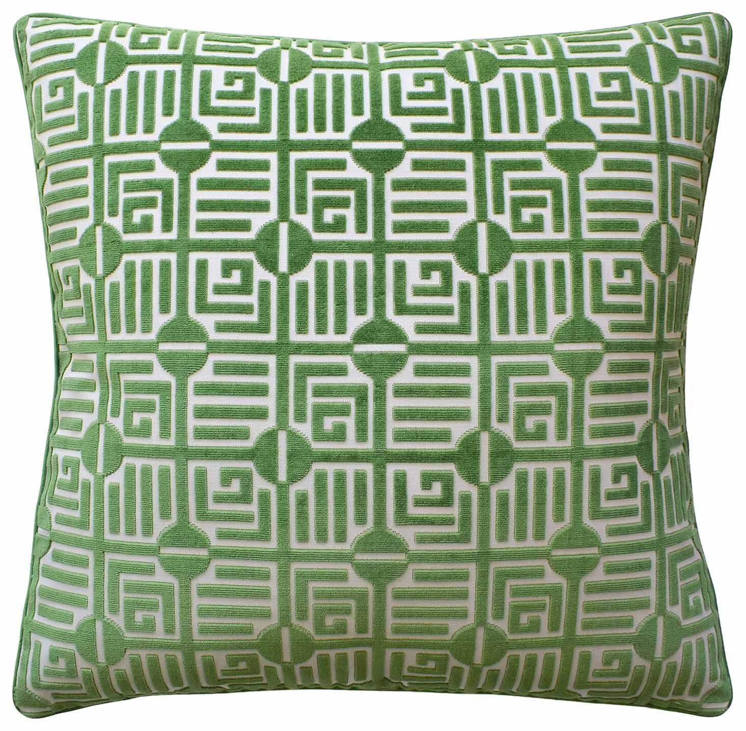Shop by Color - Decorative Pillows from Yellow to Emerald Green - FIG ...