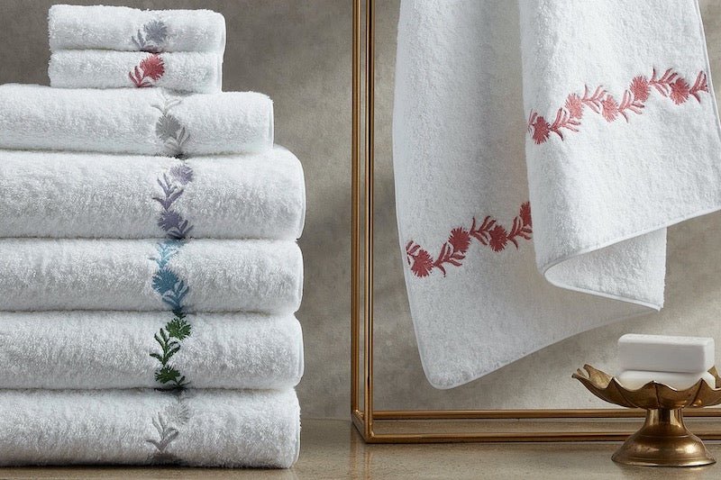 Daphne Bath Towels by Matouk - Matouk Towels at Fig Linens and Home ...