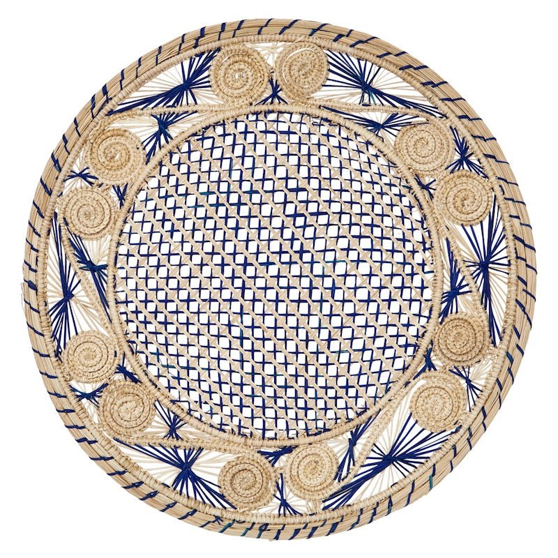 Mode Living Aloha Placemat Navy – FIG LINENS AND HOME