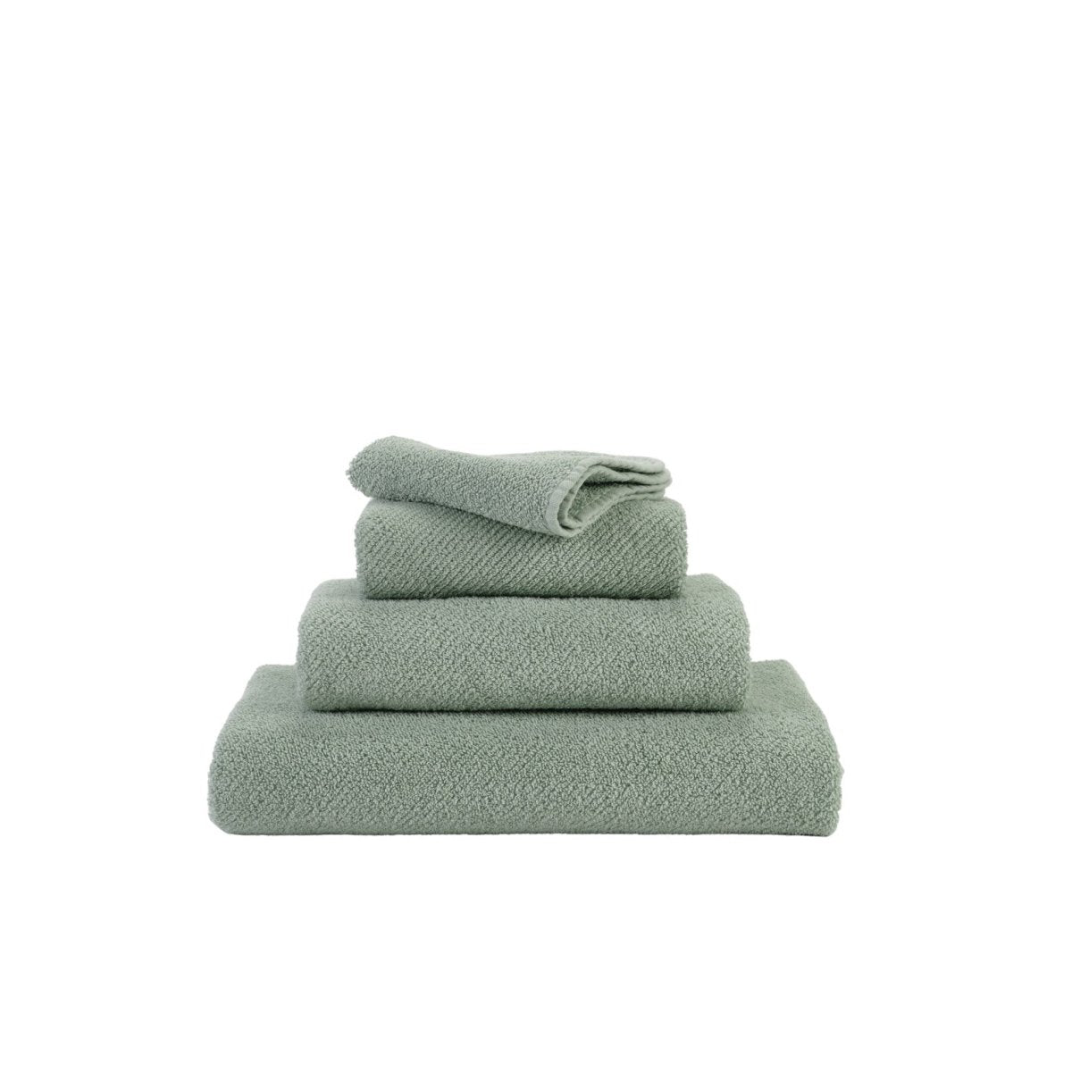 Abyss Twill Guest Towel 12x20 Aqua 210 – FIG LINENS AND HOME