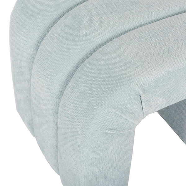Finch Light Blue Stool by Worlds Away | Small Bench Seating - FIG ...