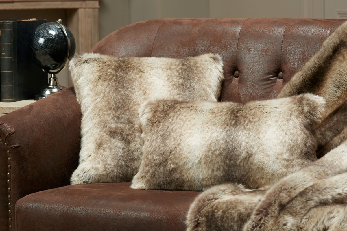Monaco Faux Fur Pillow by Evelyne Prélonge | Fig Linens and Home – FIG ...