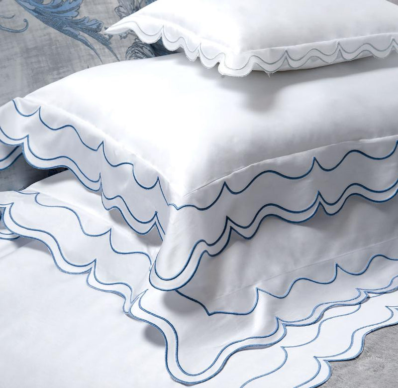 St. Malò Embroidery Bedding by Dea Fine Linens | Fig Linens – FIG ...
