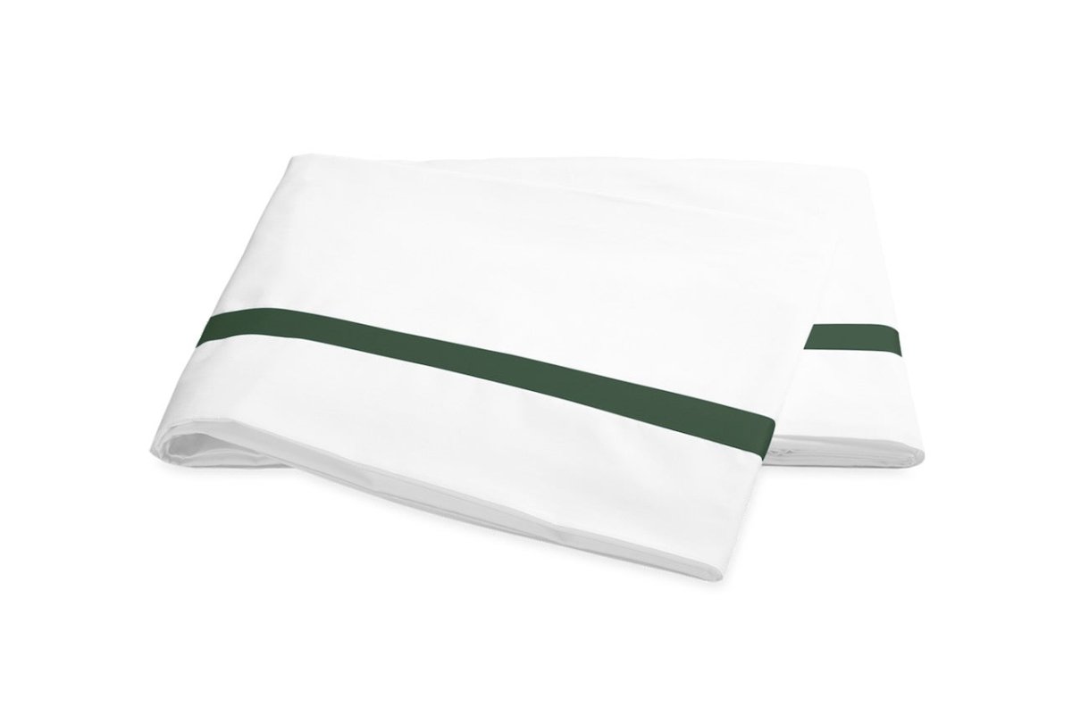 Matouk Lowell Green Bedding | Duvet Covers, Bed Sheets & Shams – FIG ...