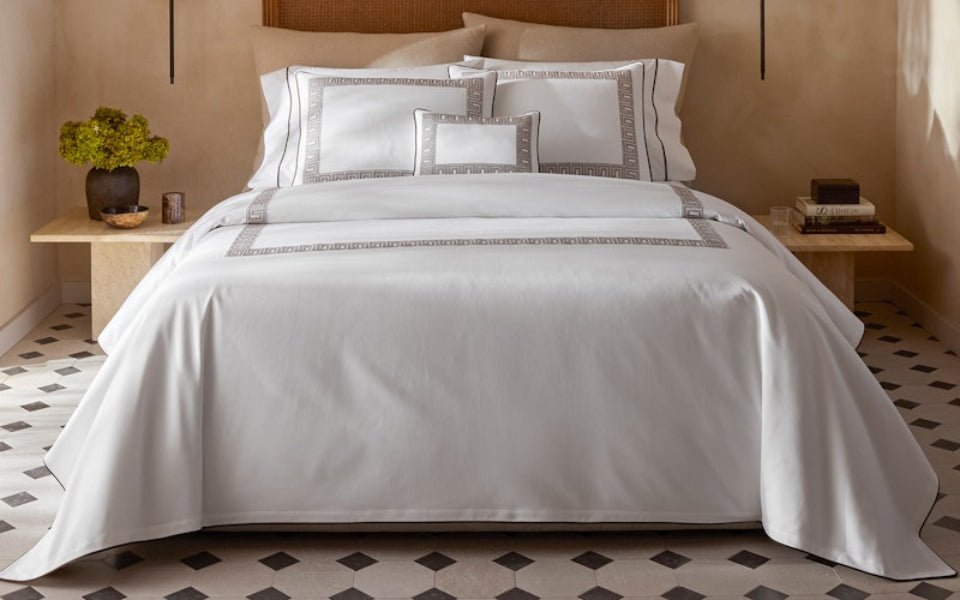 Matouk Ophelia Pique Coverlets & Shams | Luxury Bedding – FIG LINENS ...