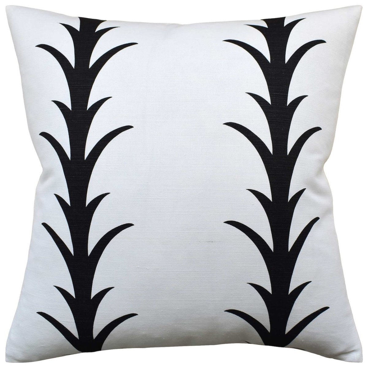 Acanthus Stripe Carbon Decorative Pillow | Ryan Studio Throw Pillows ...