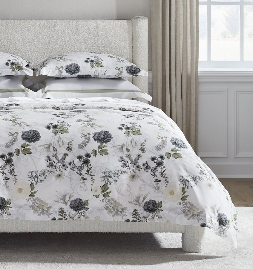 Incanto Slate Bedding by Sferra Linens – FIG LINENS AND HOME