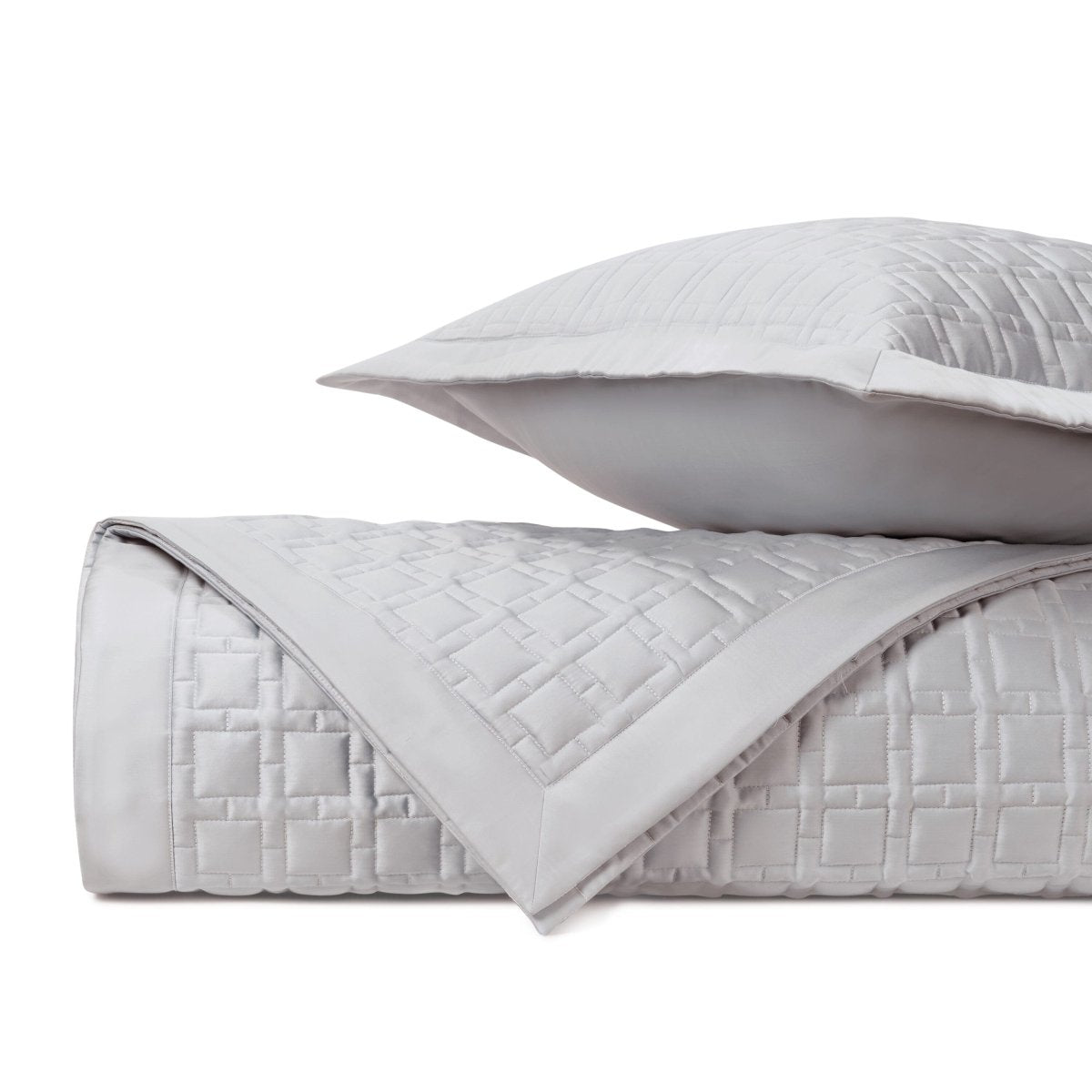 Square Quilted Pebble | Home Treasures Coverlets – FIG LINENS AND HOME
