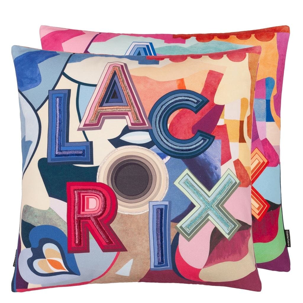 Christian Lacroix Lacroix Palette Multicolore Throw Pillow – FIG LINENS ...