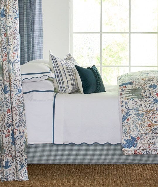 Bridport Blue Bedding | Legacy Linens by Legacy Home - FIG LINENS AND HOME
