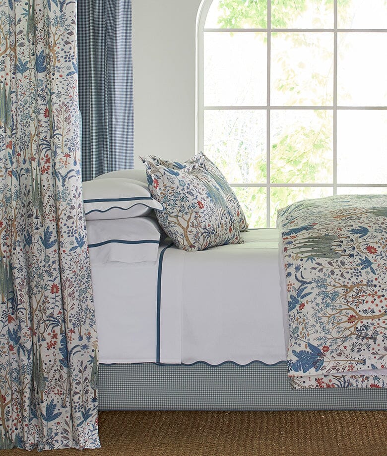 Bridport Blue Bedding | Legacy Linens by Legacy Home - FIG LINENS AND HOME
