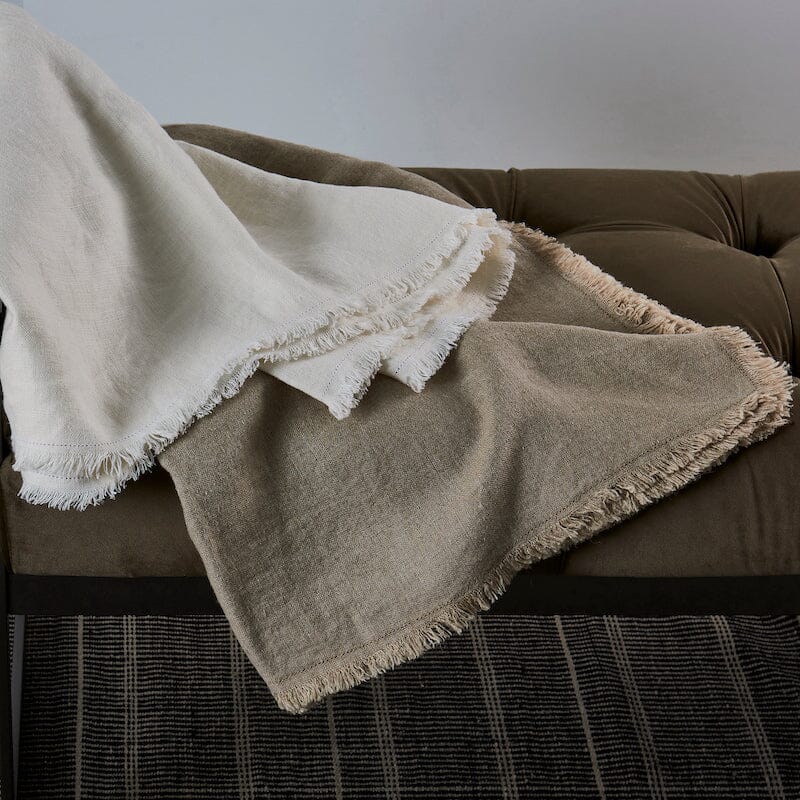 Rustic Linen Throws by TL at Home | Traditions Linens – FIG LINENS AND HOME