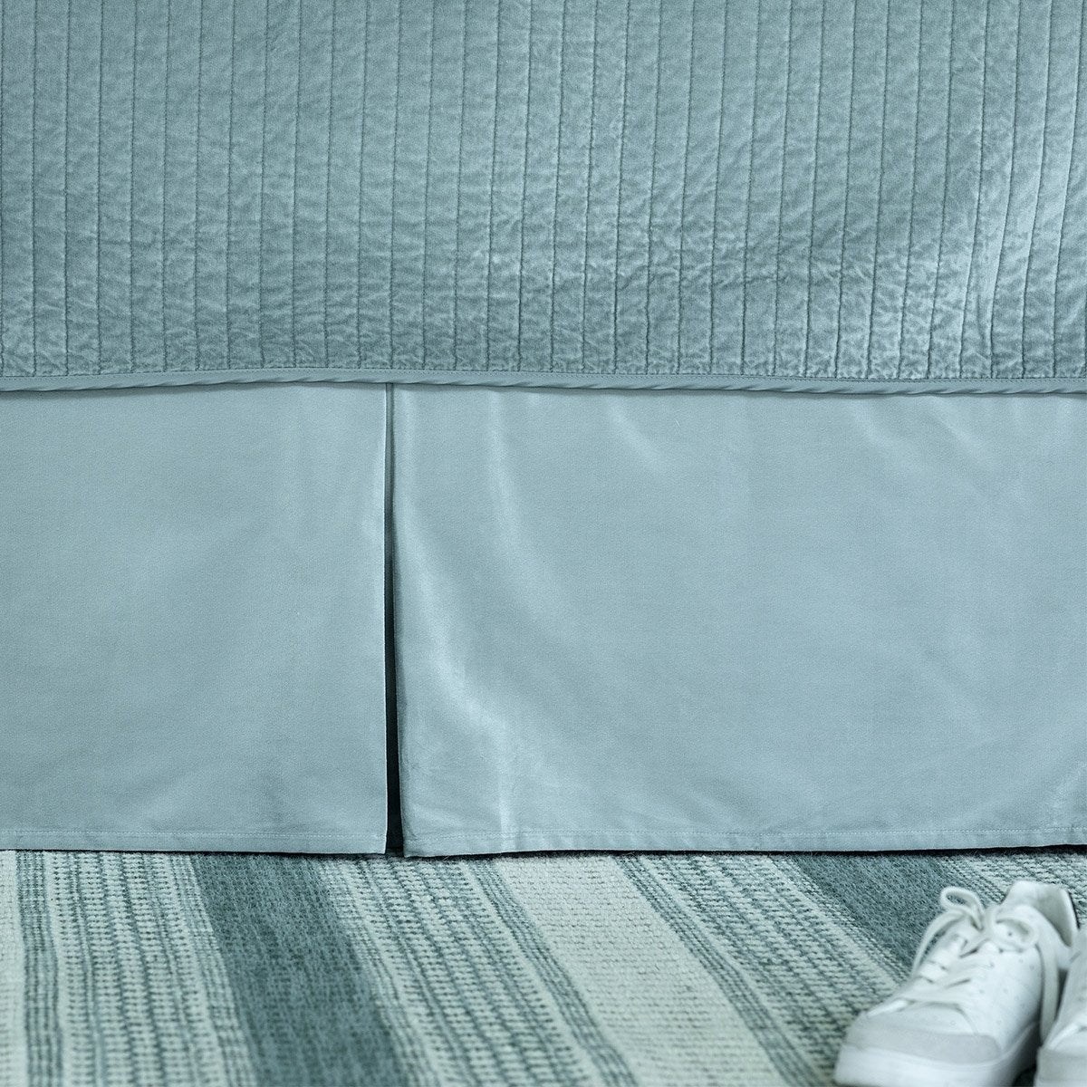Aria Sky Velvet Bedding by Lili Alessandra | Fig Linens and Home - FIG ...