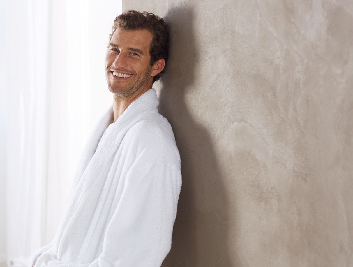 Coyuchi Cloud Loom Organic Unisex Robes | Fig Linens and Home - FIG LINENS AND HOME