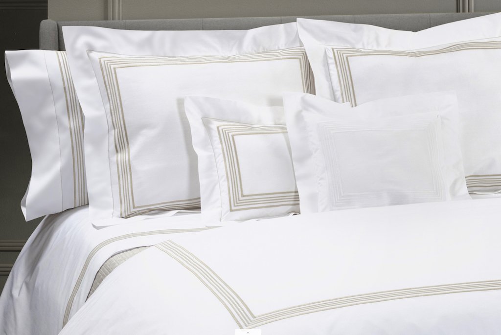 New York Embroidery Bedding by Dea Fine Linens | Fig Linens – FIG ...